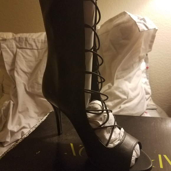 Paper Fox | Shoes | Paper Fox Knee High Heeled Boots | Poshmark